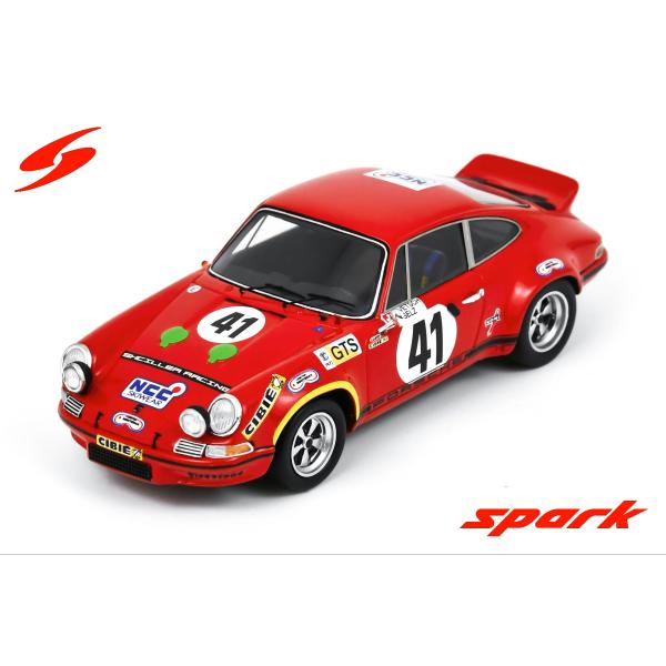 ■メーカー：Spark■スケール： 1:43■商品名：Porsche Carrera RSR 2.8 No.41 16th Le Mans 24H 1973 ■ドライバー：F. Vetsch / J. Selz■品番：S9783■材質：レジ...