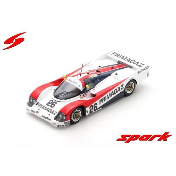 ■メーカー: Spark■スケール: 1：43■商品名: Porsche 962 C No.26 24H Le Mans 1990■ドライバー：M. Duez / H. Grohs / J. Oppermann■品番: S9884■材質:レ...