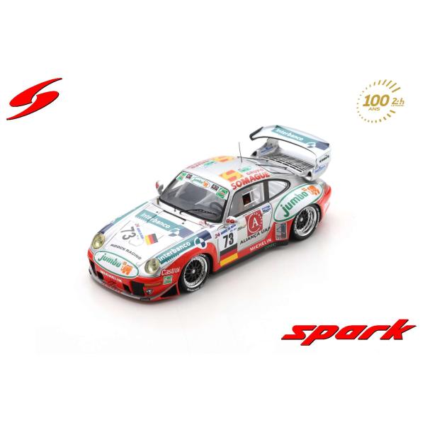 ■メーカー: Spark■スケール: 1：43■商品名:Porsche GT2 No.73 11th 24H Le Mans 1997■ドライバー：M. Mello-Breyner / P. Mello-Breyner / T. Mello...