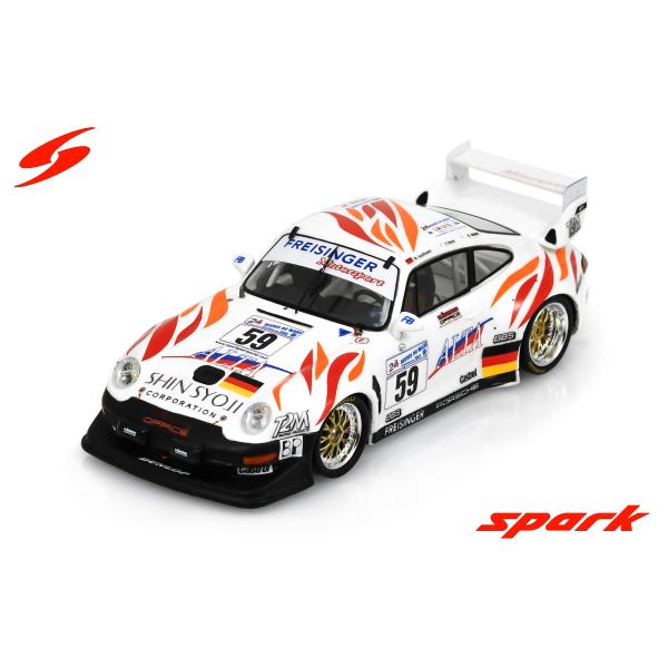 ■メーカー：Spark■スケール： 1:43■商品名：Porsche 911 GT2 No.59 Le Mans 24H 2000■ドライバー：Y. Hane / W. Kaufmann / K. Iketani■品番：S9935■材質：レ...
