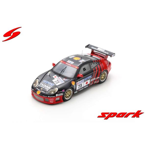 ■メーカー：Spark■スケール： 1:43■商品名：Porsche 996 GT3 R No.73 Team Taisan Advan24H Le Mans 2000■ドライバー：H. Fukuyama / A. Yogo / B. La...