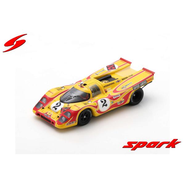 ■メーカー：Spark■スケール：1：43■商品名：Porsche 917 No.2 2nd Kyalami 9H 1970■ドライバー：J. Siffert / K. Ahrens■品番：S9980■材質：レジン※当店のSparkの製品は...