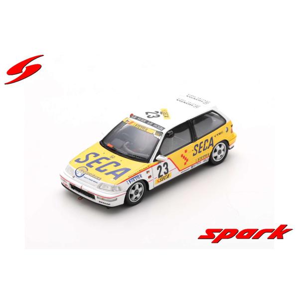 ■メーカー：Spark■スケール：1/43■商品名：Honda Civic EF9 1st in Class A1 24 Hours Spa Francorchamps 1990■ドライバー：Rodolphe Koentges / Pier...