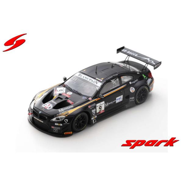 ■メーカー: スパーク■スケール: 1：43■商品名: BMW M6 GT3 No.9 Boutsen Ginion 24H Spa 2019■ドライバー：E. Maris / M. Rostan / K. Ojjeh / G. Bonaf...