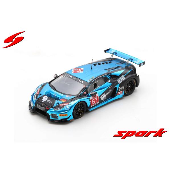 ■メーカー：Spark■スケール：1：43■商品名：Lamborghini Huracan GT3 No.67 Attempto Racing 24H Spa 2017■ドライバー：G. Maggi / J. Krebs / C. Mate...