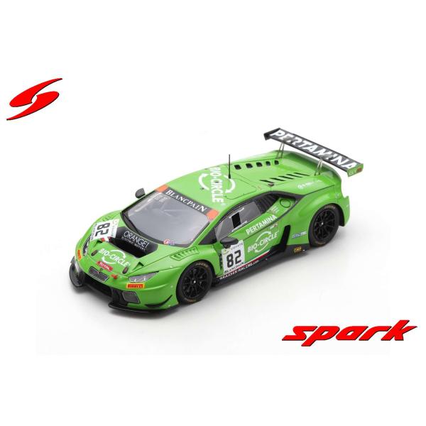 ■メーカー：Spark■スケール：1：43■商品名：Lamborghini Huracan GT3 No.82 GRT Grasser Racing Team 24H Spa 2018 ■ドライバー：R. Ineichen / P. Kee...