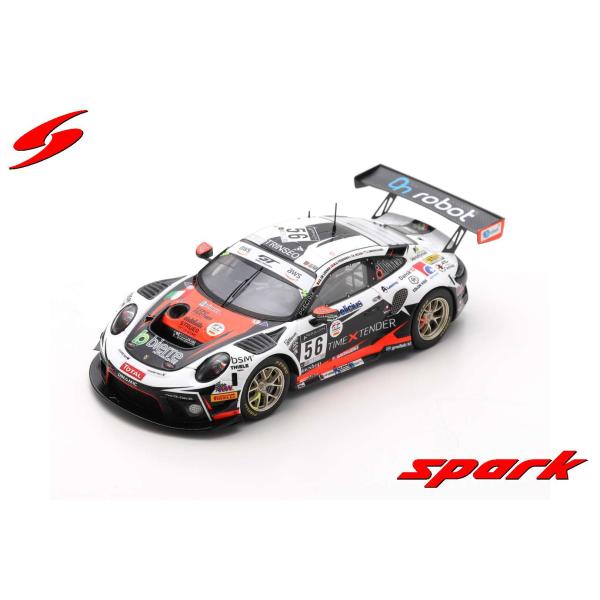 ■メーカー：Spark■スケール：1：43■商品名：Porsche 911 GT3 R #56 Dinamic Motorsport 24h Spa 2020 ■ドライバー：A. De Leener / M. O. Pedersen / A...