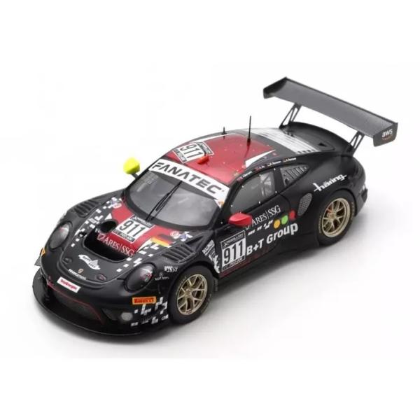 ■メーカー: スパーク■スケール: 1：43■商品名: Porsche 911 GT3 R No.911 Herberth Motorsport 24H Spa 2021■ドライバー: A. Au / D. Allemann / A. Re...