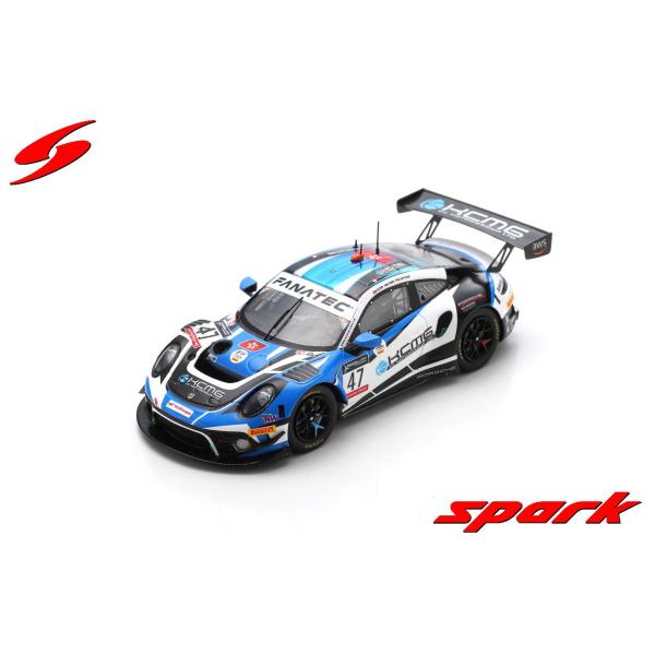 ■メーカー: スパーク■スケール: 1：43■商品名: Porsche 911 GT3 R No.47 KCMG 7th 24H Spa 2022■ドライバー: D. Olsen / N. Tandy / L. Vanthoor■品番: S...