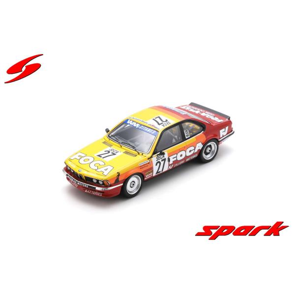 ■メーカー: スパーク■スケール: 1：43■商品名: BMW 635 Csi No.27 Waterloo Motor Racing Gitanes24H Spa 1983■ドライバー: Fr. Hesnault / P. F. Rous...