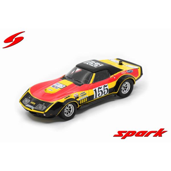 ■メーカー: Spark■スケール: 1：43■商品名: Chevrolet Corvette C3 No.155 Tour de France 1970■ドライバー: H. Greder / J-C. Perramond■品番: SF28...