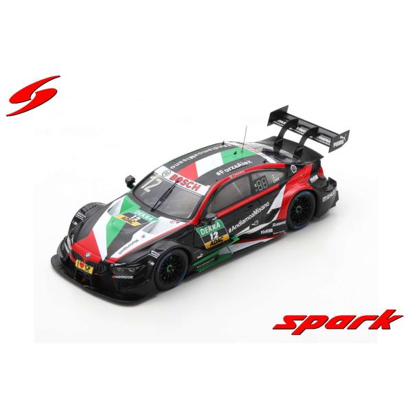 ■メーカー：Spark■スケール：1：43■商品名：BMW Driving Experience M4 DTM No.12 BMW TEAM RMG Misano 2018■ドライバー：Alessandro Zanardi■品番：SG636...
