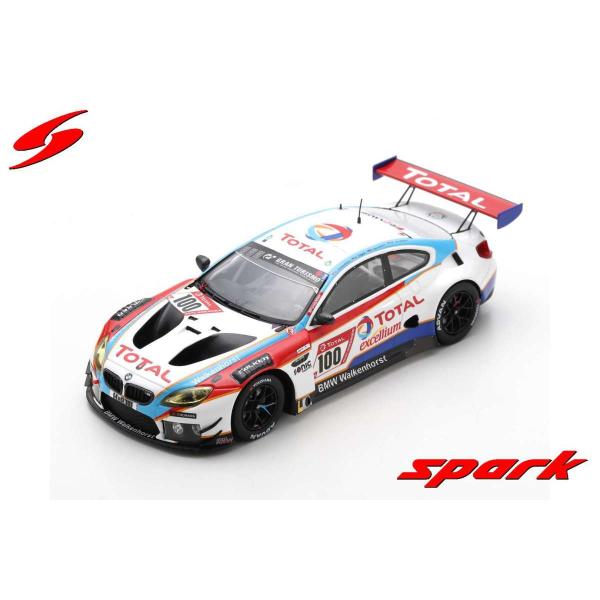 ■メーカー：Spark■スケール：1/43■商品名：BMW M6 GT3 #100 24h Nurburgring 2020■ドライバー：H.Walkenhorst / A.Ziegler / F.Von Bohlen / M.Von Bo...