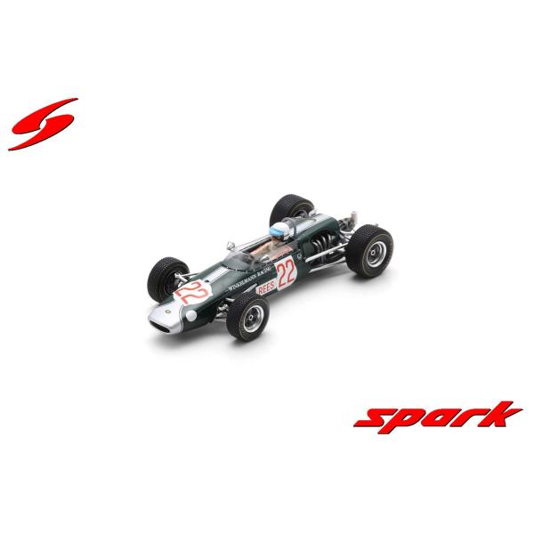 ■メーカー：Spark■スケール： 1:43■商品名：Brabham BT23 No.22 2nd F2 German GP 1967■ドライバー：Alan Rees■品番：SG715■材質：レジン※当店のSparkの製品は、全てフィルム付...
