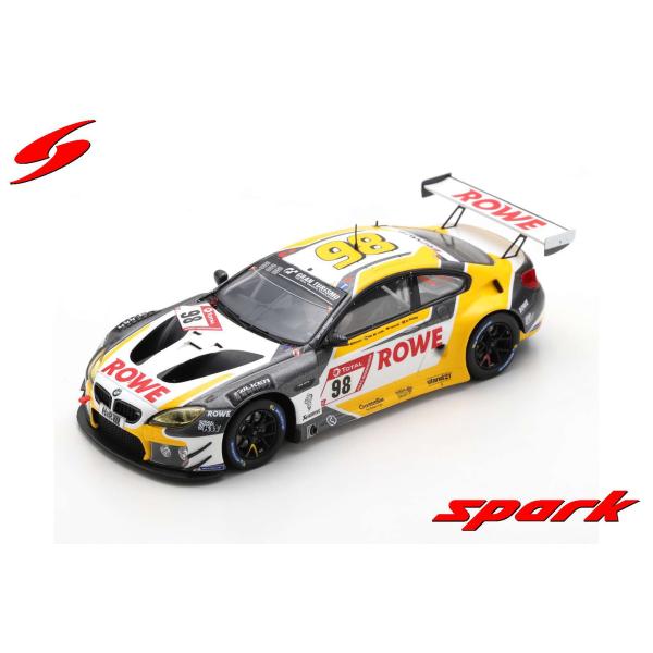 ■メーカー: スパーク■スケール: 1：43■商品名: BMW M6 GT3 No.98 ROWE RACING 2nd 24H Nurburgring 2021■ドライバー: C. De Phillippi / M. Tomczyk / ...