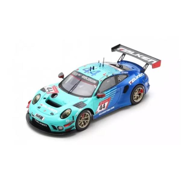 ■メーカー：Spark■スケール：1：43■商品名：Porsche 911 GT3 R No.44 Falken Motorsports 4th 24H Nurburgring 2021■ドライバー：K. Bachler / M. Ragg...