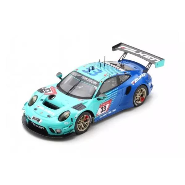 ■メーカー：Spark■スケール：1：43■商品名：Porsche 911 GT3 R No.33 Falken Motorsports 9th 24H Nurburgring 2021■ドライバー：K. Bachler / D. Wern...