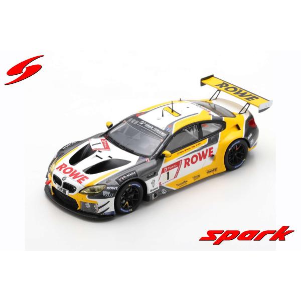 ■メーカー: スパーク■スケール: 1：43■商品名: BMW M6 GT3 No.1 ROWE RACING Pole Position 24H Nurburgring 2021■ドライバー: N. Catsburg / J. Edwar...
