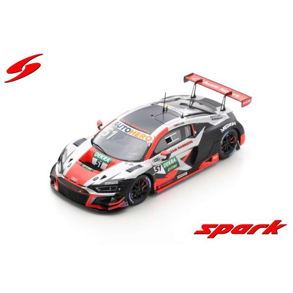 ■メーカー: スパーク■スケール: 1：43■商品名: Audi R8 LMS GT3 No.51 Team Rosberg DTM 2021■ドライバー: Nico Muller■品番: SG815■材質: レジン※当店のSparkの製品...