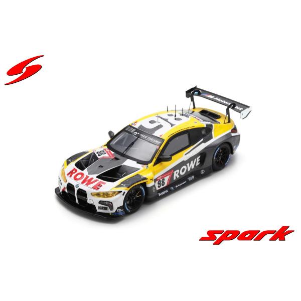 ■メーカー：Spark■スケール： 1:43■商品名：BMW M4 GT3 No.98 ROWE RACING2nd 24H Nurburgring 2023■ドライバー：M. Wittmann / S. van der Linde / D...