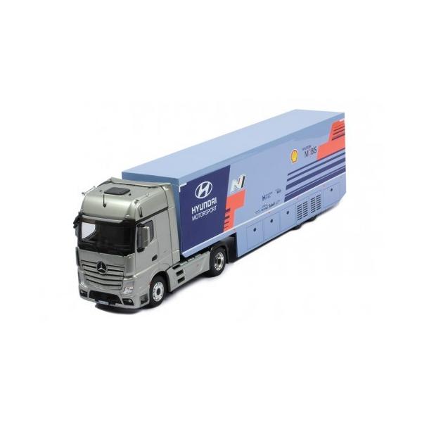 ■メーカー: ixo models■スケール: 1/43■商品名: MERCEDES-BENZ ACTROS MPR 2019               (HYUNDAI WRC RALLY TRANSPORTER)■ドライバー: -■商...
