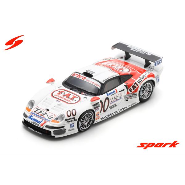 ■メーカー：Spark■スケール： 1:43■商品名：Porsche 911 GT1 No.00 Larbre Competition 3rd 24H Daytona 1998■ドライバー：C. Bouchut / P. Goueslard...