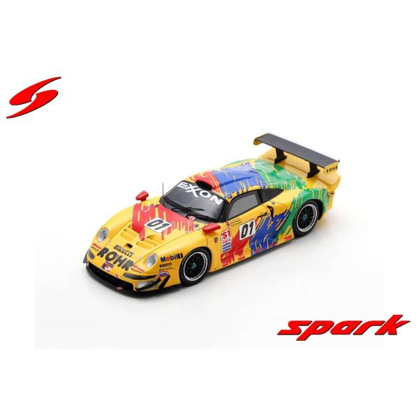 ■メーカー：Spark■スケール： 1:43■商品名：Porsche 911 GT1 No.01 Rohr MotorsportWinner Las Vegas 1997■ドライバー：A. Pilgrim / A. McNish■品番：US...