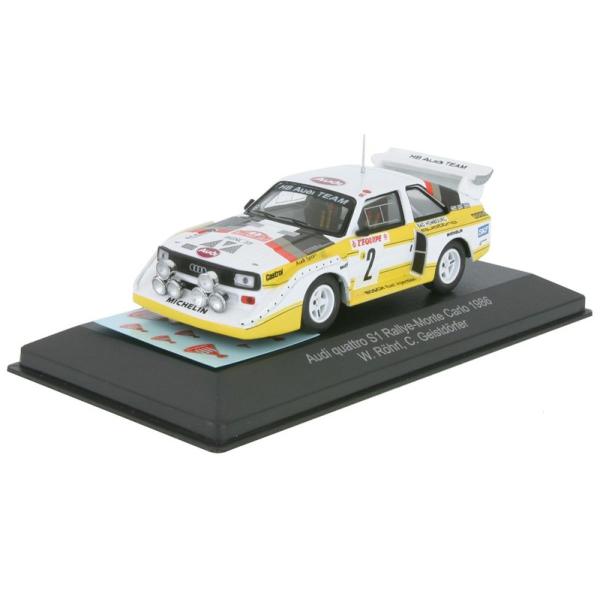 ■メーカー: CMR（Classic Model REPLICARS）■スケール: 1：43■商品名: Audi Quattro Sport S1 #2 Rallye Monte Carlo 1986　　　　　Walter Rohrl / ...