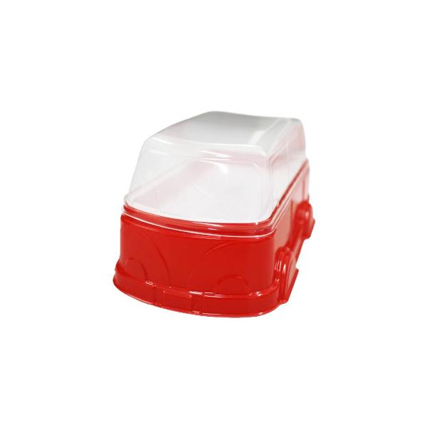 お子様ランチでよく使われている車のデザインがランチボックスに！お子様向けの行事やイベントで活躍するお弁当容器です。お子様向けのお弁当に人気があります。コンパクトで軽量なデザインは、持ち運びに便利です。かわいいお子様向けの容器をお探しの方へオ...