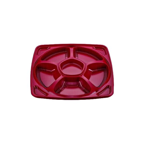 お寿司やオードブルにピッタリお寿司やオードブルを入れるのに最適な容器です。透明のせ蓋付・1０枚単位での販売です。安心の北原商品 KS-650Ａ。 使いやすい６仕切り。サイズは外寸400×400×49.5(フタ48.5)ｍｍです。パーティーや...