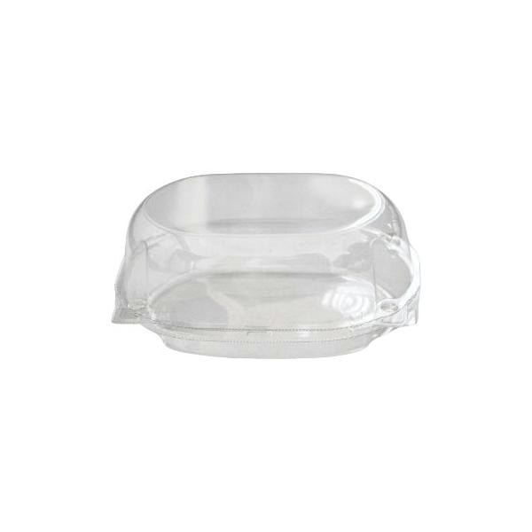 ぶどうが入るフタ付の透明容器野菜や果物などを入れる容器です。リブのない見栄えの良い楕円青果容器です。全周ダクトで通気性もばっちり♪積み重ね陳列が可能です。一体型の容器のボタン嵌合タイプでカチッと閉まります。リブがなく、すっきりとした見栄えの...