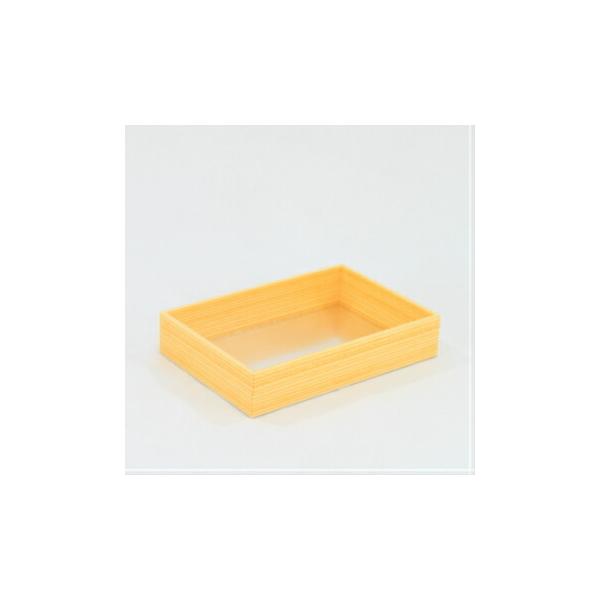 ＷＫー４１０Ｗ杉１合　透明蓋付　20入お寿司やお弁当にピッタリな弁当容器です。また和菓子なども入れられます。にぎり寿司８貫が入ります。安心のエフピコ商品 花見にいかがメーカー:エフピコサイズ：外寸169×115×33ｍｍ（蓋高さ０）入数:2...