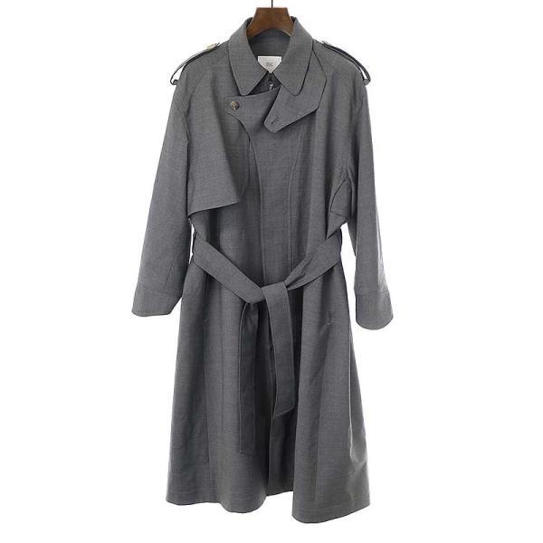 HATRA hatra ハトラ 22AW Organ Trench トレンチコート グレー系 HATRA hatra ハトラ 22AW Organ Trench トレンチコート グレー系