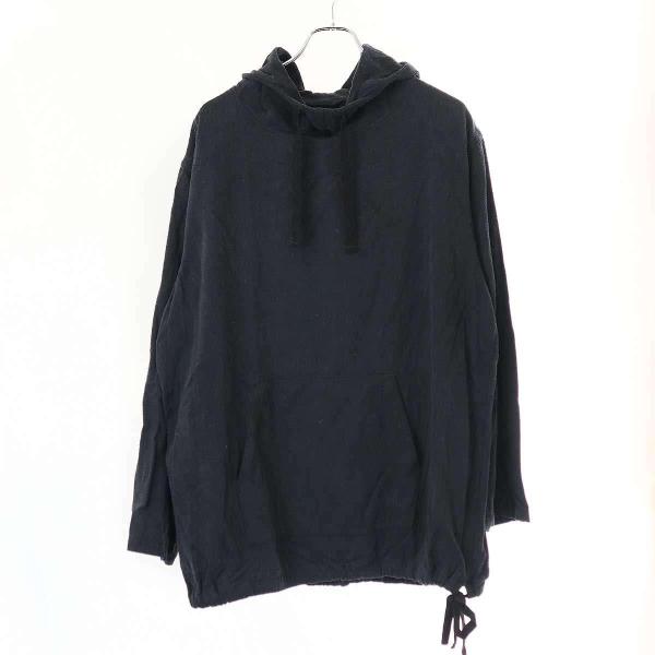 COMOLI コモリ 18SS シルクネップパーカー M01-01008 ブラック 2 COMOLI コモリ 18SS シルクネップパーカー M01-01008 ブラック 2