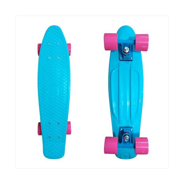 サイズ： 長さ 約56cm x 幅 約16cm x 高さ 約10cmカラー：Tiffany Blue motif  ウィールサイズ： 60mm*45mm (ベアリングABEC7)ウィールカラー：Pink注意：・お使いになる際は周りに十分ご注...