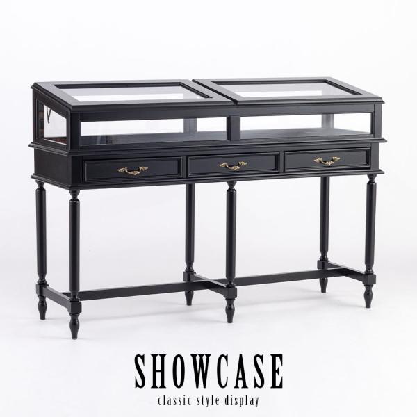 京都にショールームもございます。ぜひお越しくださいませ。キーワード：ショーケース コレクションケース キュリオケース ガラス ガラスケース ディスプレイ 飾り棚 キャビネット コレクションボード 扉 飾棚 ロココ ロココ調 イギリス アンテ...