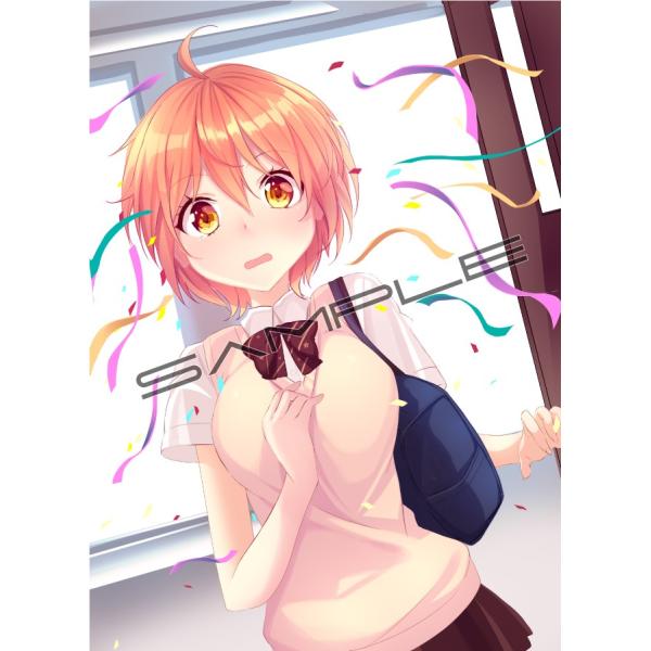 【萌一みかんプロジェクト】の看板娘、【新堂夏海（しんどうなつみ）】の公式グッズ！２０１７年夏の感謝企画にて登場したイラストが、クリアファイルとして商品化！実用性に優れたA4用サイズでの商品化です。キャラクターデザイン【Harcana(遙華ナ...