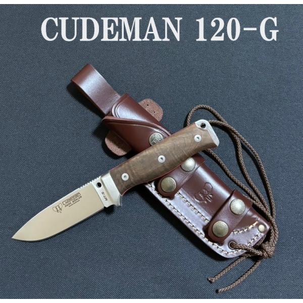 【商品仕様】・全長　22.6cm・刃渡り 10.9cm・刃厚　2.9mm・ナイフ重量　224g・シース重量 132g・鋼材　BOHLER N-695・グリップ ウォールナット・革の鞘付き※ハンドルは天然材のため一本一本模様や色味が異なります...