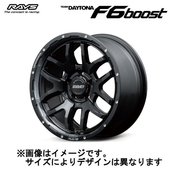 RAYS TEAM DAYTONA チーム デイトナ  F6 BOOST ブースト 5穴 5H114.3 17インチ 7J 7.0J