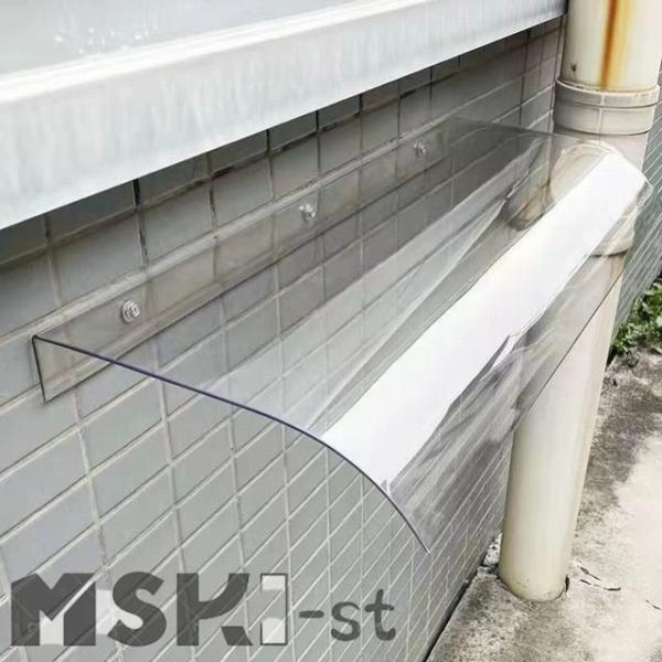 「サイズ」：40cmX80cm（加工前素材のサイズになります。有効寸法は掲載写真をご参照ください。）「材質」：高品質のPCボード　耐衝撃力は約100kgになります。同じ厚さのアクリルボードの30倍、5kgのハンマーを4メートルから落とし当た...