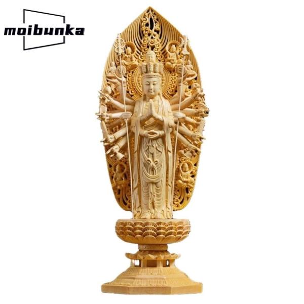 ★製品の材質はひのき(ひのき)/仏像?千手観音に豪?な?りが同時に収?できる仏?での形。手作業で測って誤差あり(1センチ以内)/専用化粧箱に入れて配送。★子供の守護・厄除けのお守りとして、また、おもしろいのインテリアとしては日常生活の中で存...