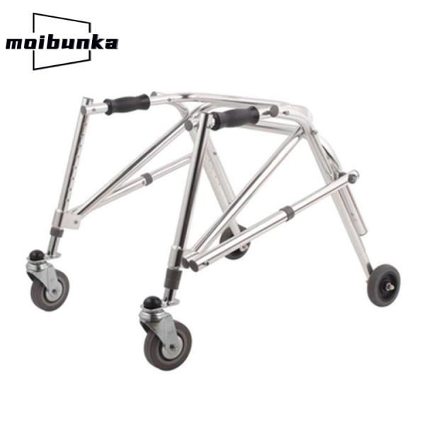 滑り止めのアームレスト、調節可能な高さ、高いアプリケーション安定性。ワンクリックで折り畳みと折り畳み：折り畳みビー玉を押すと、歩行器を折り畳むことができ、旅行中に折り畳んで持ち運ぶのに便利です。ユニバーサルホイールスタイル、4つのホイールに...