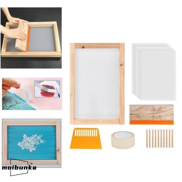 説明:さまざまな印刷ニーズを満たす2つのスタイルのスクリーン印刷スキージ。シルクスクリーン印刷で広く使用されているA4サイズの透明フィルムで、デザインしたパターンを転写するのに役立ちます。複数の機能：??このスクリーン印刷スターターキットを...