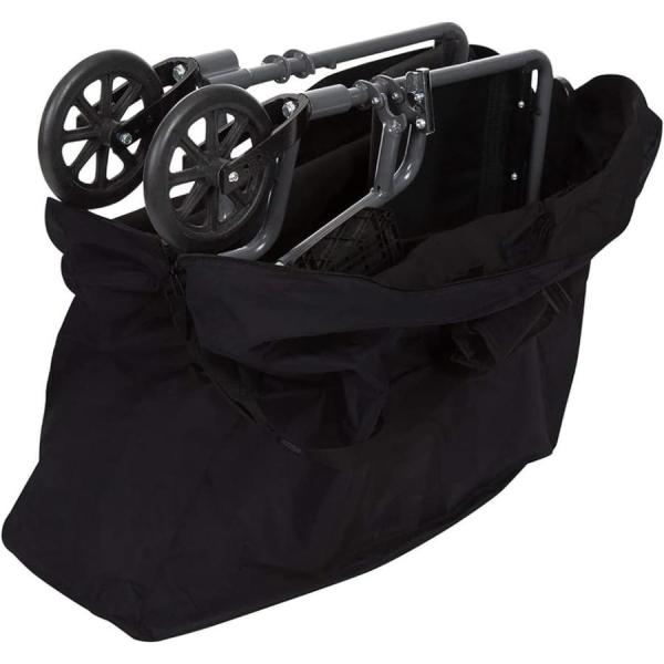 このローラートラベルバッグには、ローラー、ウォーカー、またはハイブリッドトランスポートチェアが含まれており、ウォーカーと一緒に旅行するのが簡単で便利です。 この保護トラベルバッグは、耐久性のために軽量の防水素材で作られています。このトラベル...