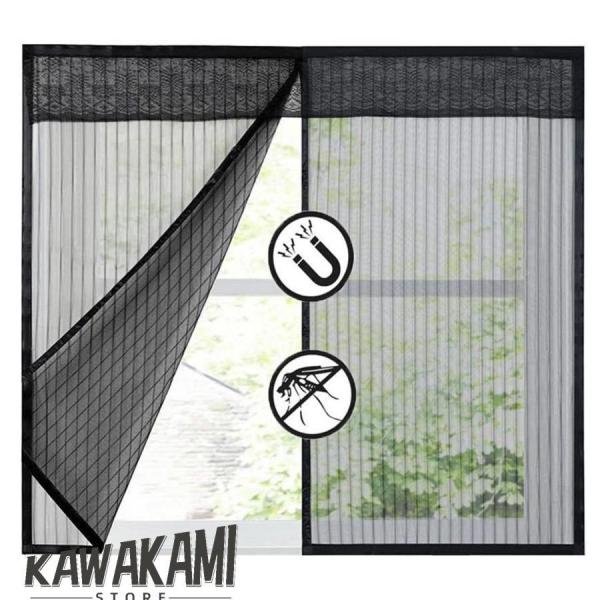 ?高品質の素材：磁気ウィンドウフライスクリーン、フライスクリーンカーテンウィンドウカーテンは、簡単に裂けることなく、非常に頑丈で耐久性のある高品質のポリエステル素材で作られています。?自動的にシャットダウンします：強力なテープと磁石により、...