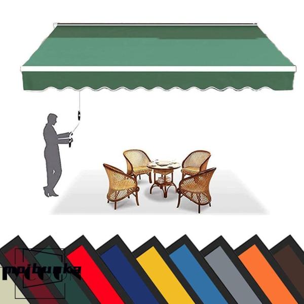 高品質の素材：パティオの日よけフレームはスプレーペイントとアルミニウム合金でできており、表面は酸化されており、耐久性があります。高品質のポリエステルUV保護高密度ポリエステル（HDPE）シェードクロスである水をはじき汚れにも強い防水・撥水加...