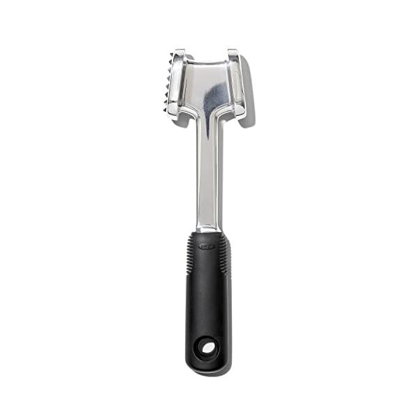 サイズ:縦47x横63x高さ250mm本体重量:239g素材・材質:アルミニウム/ポリプロピレン/熱可塑性エラストマー生産国:中国両面使えるミートテンダライザー肉たたきお肉を柔らかくしたり、厚みを均一にして火の通りをよくしたり、また下味をつ...