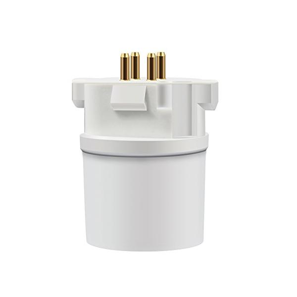 E26口金の電球をGX10q口金の電球ソケットに取り付ける為の変換アダプターGX10q→E26とGY10q→E26を間違って注文する人が多いので、よく確認して購入してください。使用可能電球：150Ｗまで注意：密閉器具に使用しないでください。...