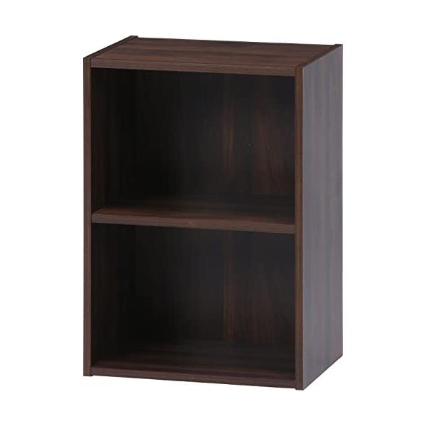 工具不要! 組み立てカンタンの2段ボックスコミックや小説、小物などがしっかり入る2段ボックス。シックな色味と木目調のデザインでどんなお部屋にも馴染みます。組み立ては工具不要でパーツを差し込むだけで、簡単に組み立てることができます。サイズ:幅...