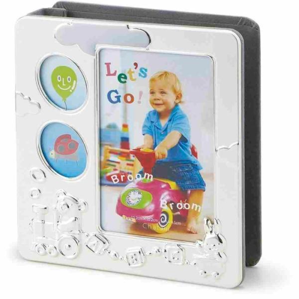Baby &amp; Kids Photo Frame &amp; Album汽車と動物のデザインがかわいいフォトアルバムです。写真を80枚収納でき、表紙のフレームにお気に入りの写真を飾れます。サイズ・容量商品サイズ：高さ190×幅178x...